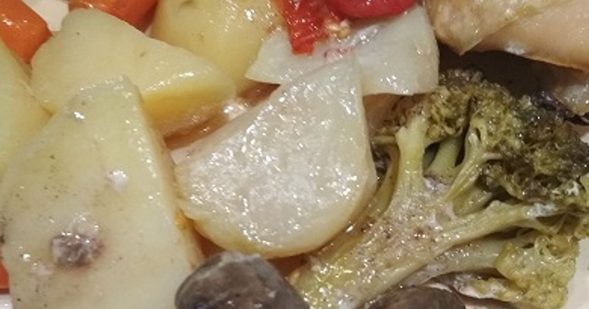 Csirkecombok Zöldségágyon | Vacska receptje - Cookpad receptek