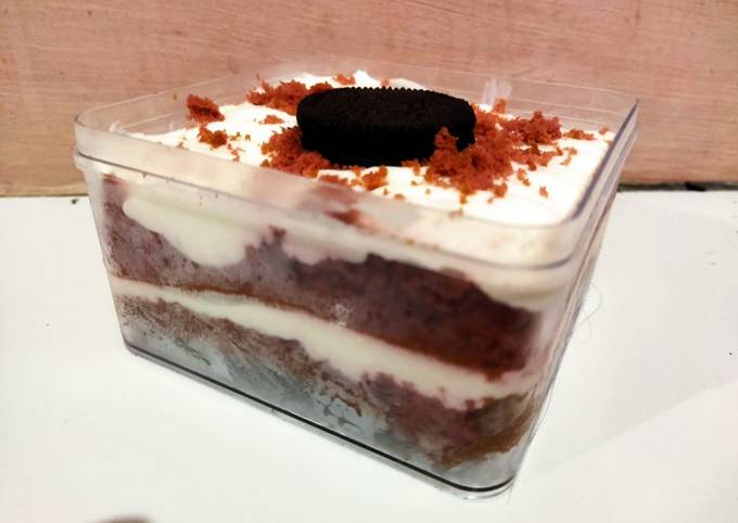 Resep Red Velvet Dessert Box oleh Aprilia Devi - Cookpad
