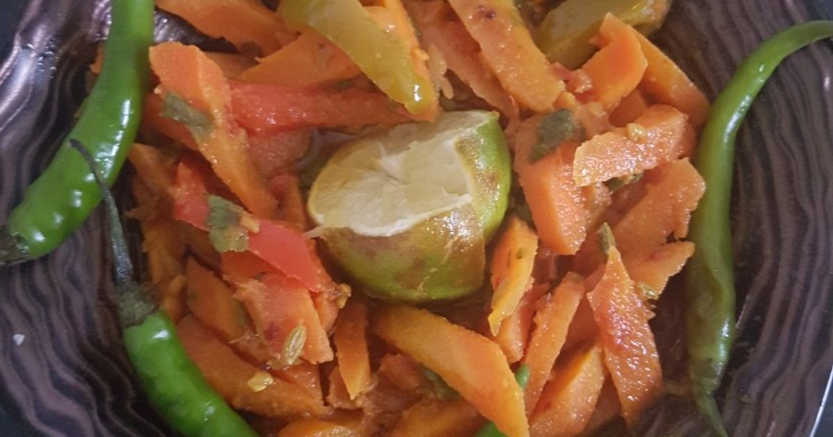 Spicy Carrot Relish Recipe by Umluq Mohamed - Cookpad