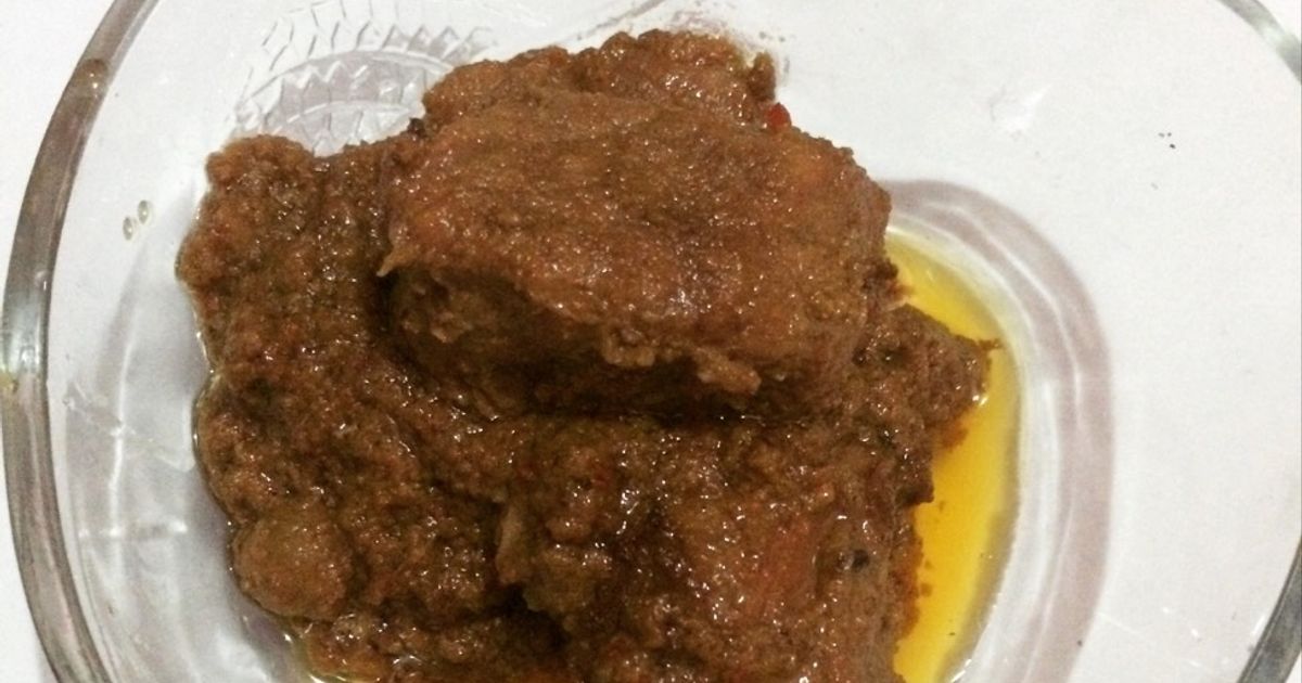 Resep Rendang Daging Homemade oleh Vitriani - Cookpad