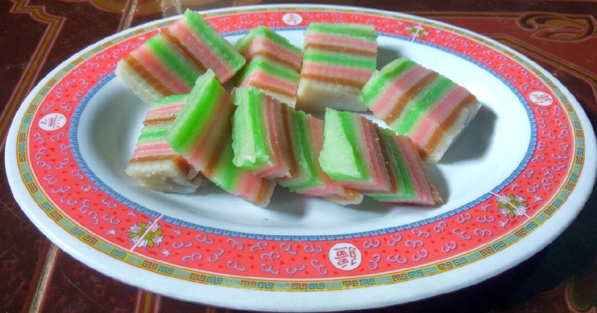 Resep Kue lapis tepung beras oleh Youtube Channel : MasakSimpleYuk ...
