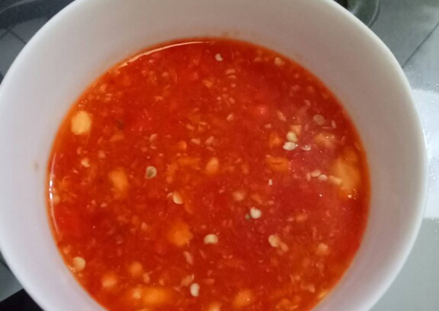 Resep Sambal cuka merah oleh Vivi Piepie - Cookpad