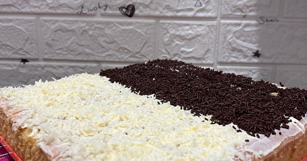 Resep Sponges Cake Topping Keju Coklat oleh Siau Yen - Cookpad