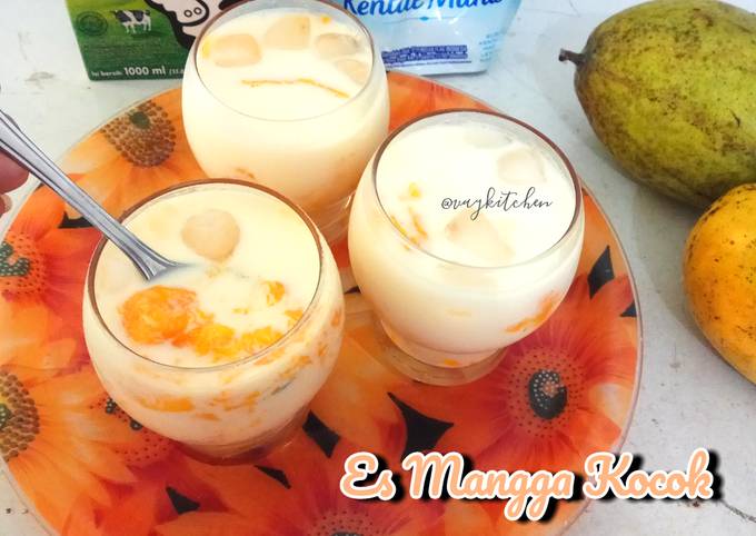 Resep Es Mangga Kocok oleh Vay Kitchen - Cookpad