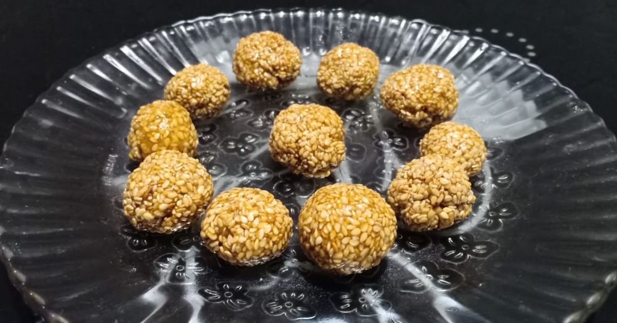 Sesame Seeds Ladoo Recipe by Roshani Kodwani - Cookpad