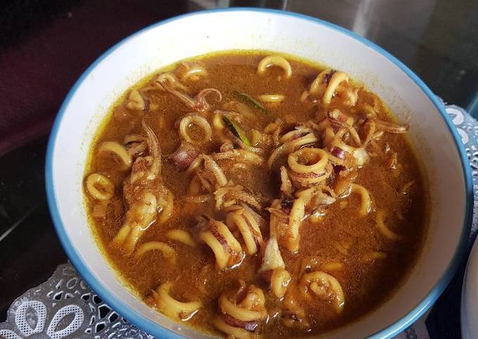 Resep Cumi kuah kecap oleh Amelia tjhin - Cookpad