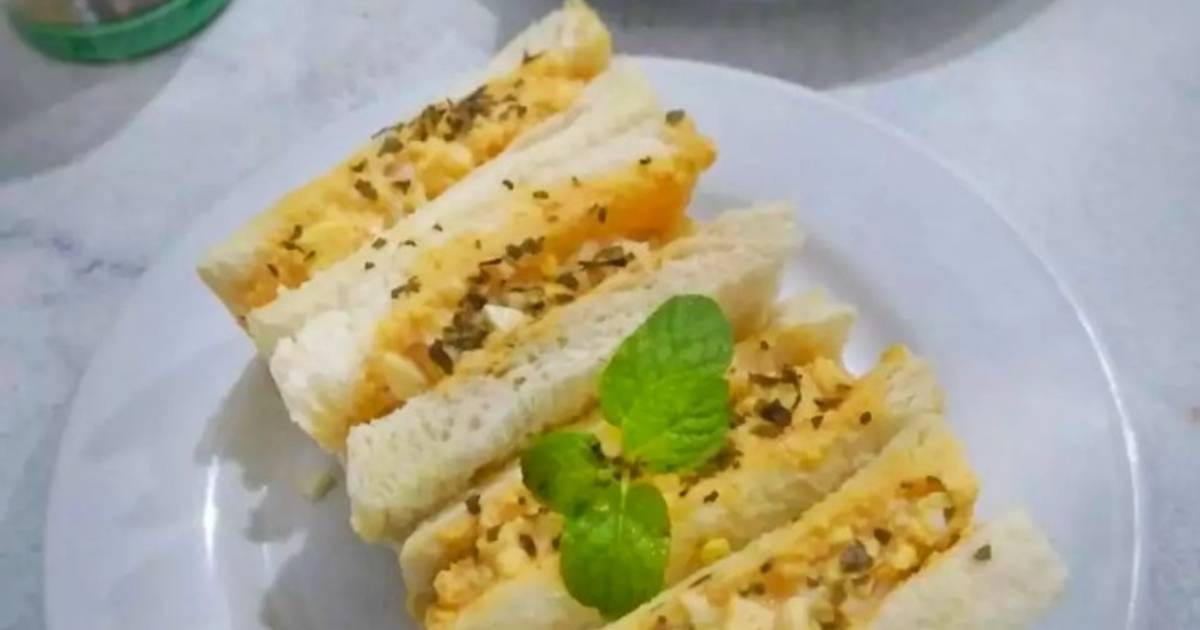 Resep Tamago Sando (Egg Mayo Sandwich) oleh Novi Oppie Indriana - Cookpad