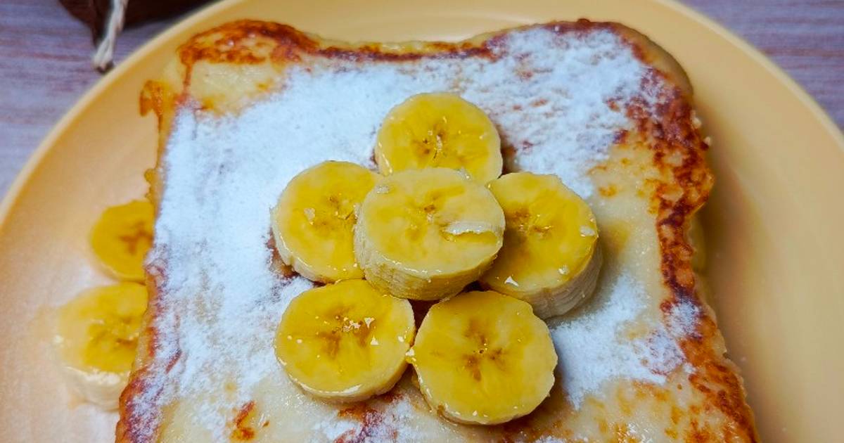 Resep Banana Milk Toast oleh Kuali Emak - Cookpad