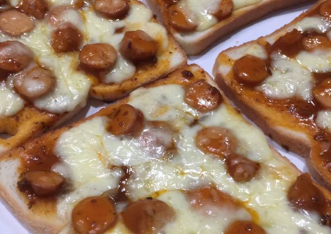 Resep Pizza Roti Tawar oleh AstriMiranty - Cookpad