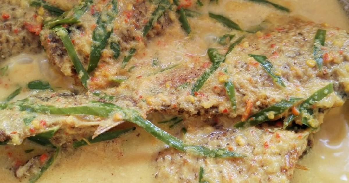 Resipi Ikan lampam masak lemak cekur oleh Aliya Syafiqah - Cookpad