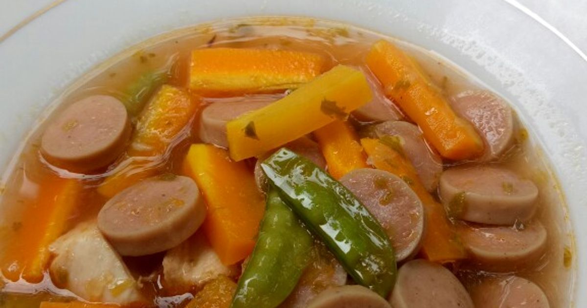 Resep sayuran sup kacang polong rumahan enak dan mudah - Cookpad