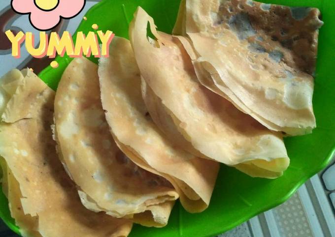 Resep Crepes teflon oleh Eki Inayati - Cookpad