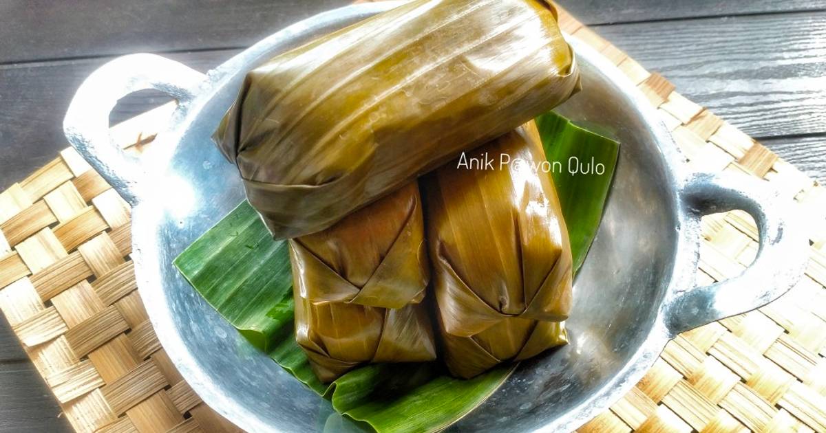 357 resep lontong isi sayuran ayam enak dan mudah - Cookpad