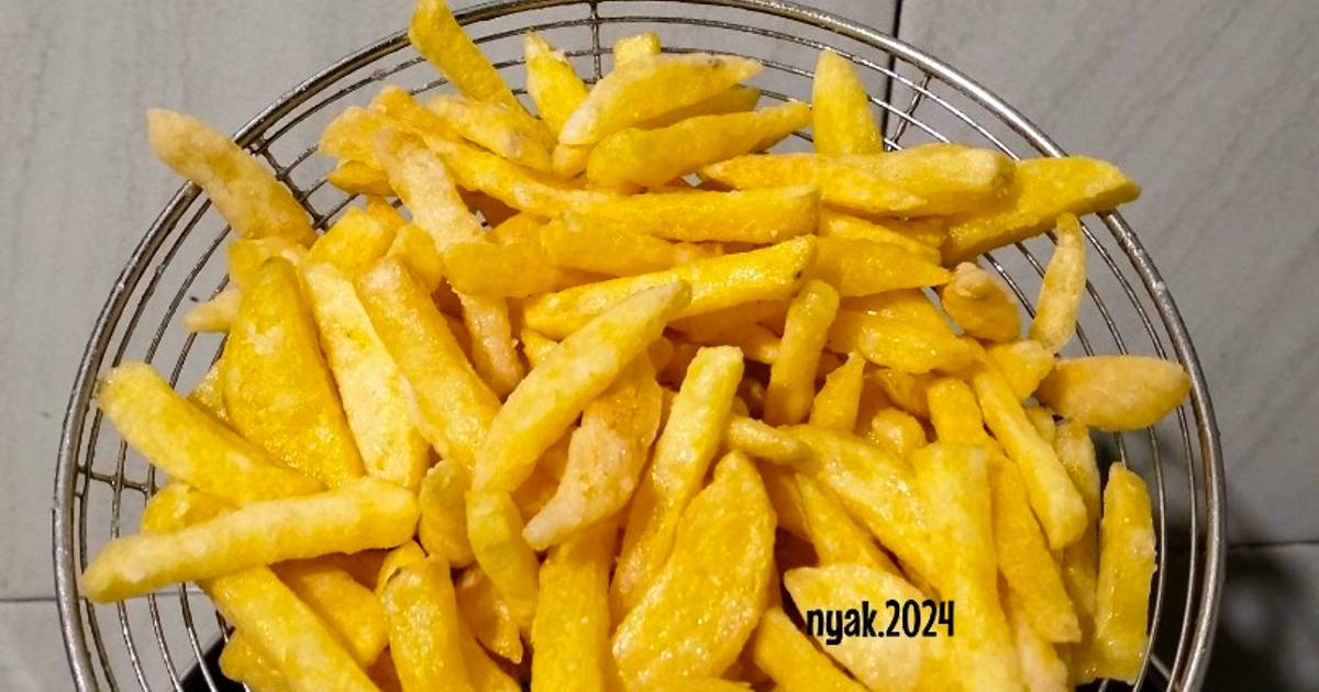 Resep kentang goreng: Renyah nikmat ala rumahan!