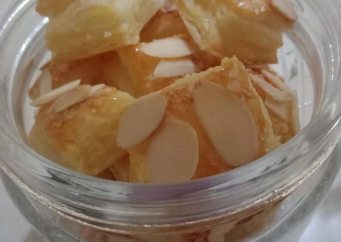 Resep Almond Puff Pastry Instant oleh Ami Siti Maryam - Cookpad