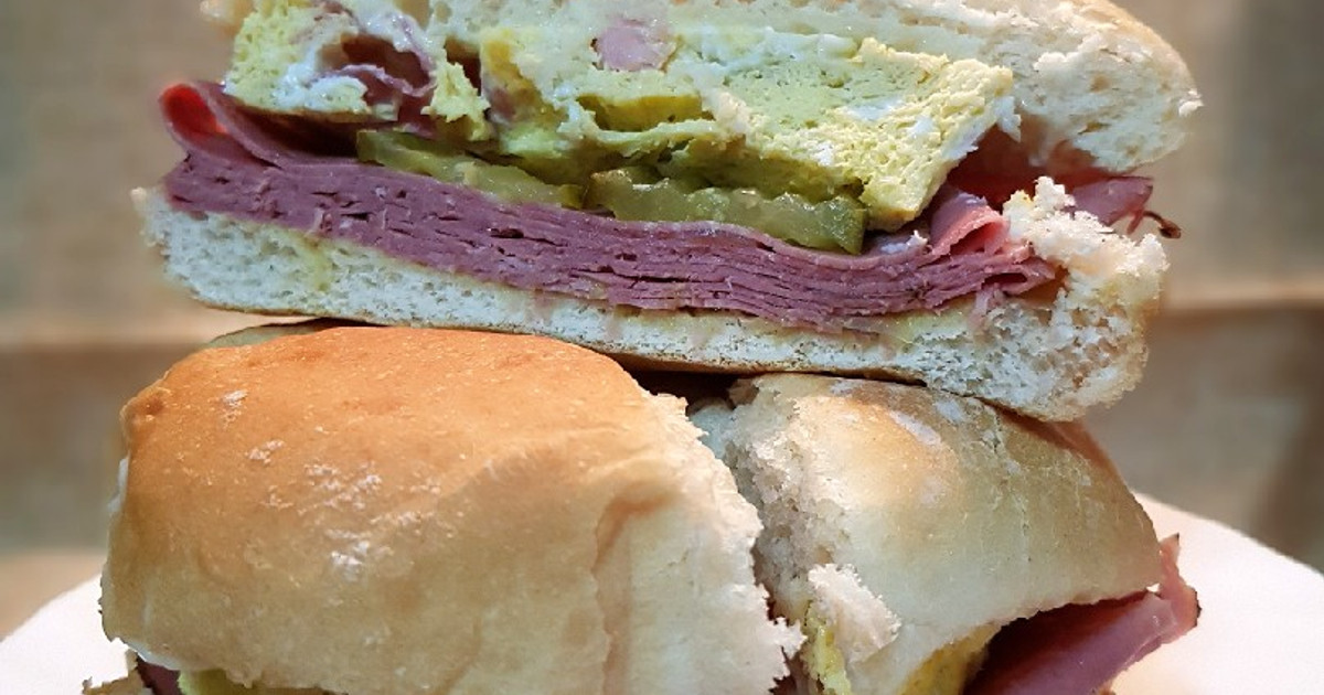Sándwich De Pastrami Receta de Sarandonga