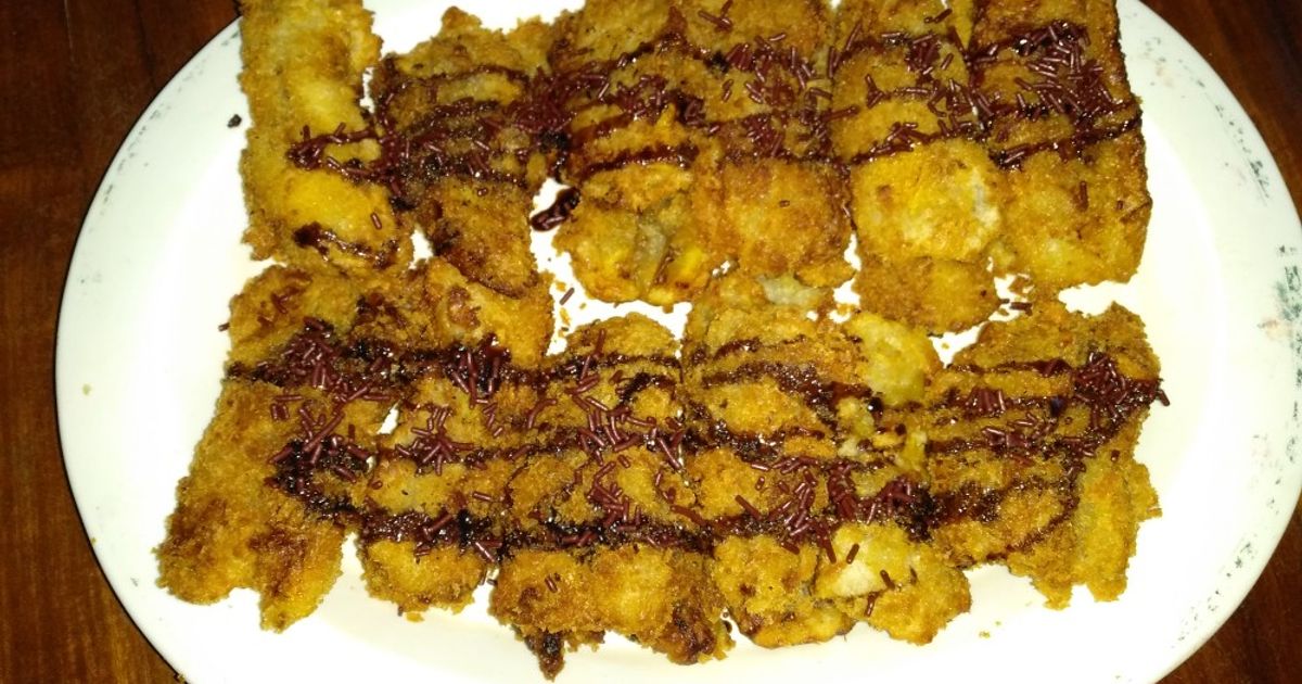 Resep Pisang Crispy Simple oleh Mrs.Arif - Cookpad