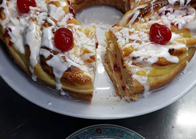 Rosca de Pascua !! Receta de Maria Del Carmen Flores- Cookpad