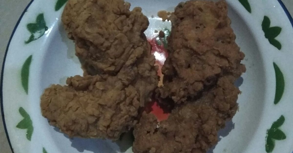 Resep Ayam Kfc Super Gurih Dan Kriuk.. Tahan Lama.. Simple Abis oleh ...