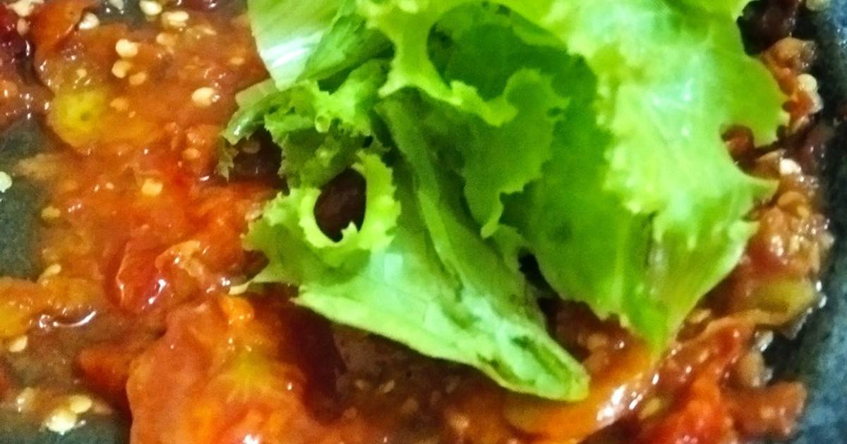 Resep 142). Sambal Selada🥬 oleh Devi Cha-Cha🥗 - Cookpad
