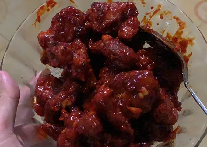 Resipi Sos korean spicy chicken oleh Nik Ainsyah Mohd Radzuan - Cookpad