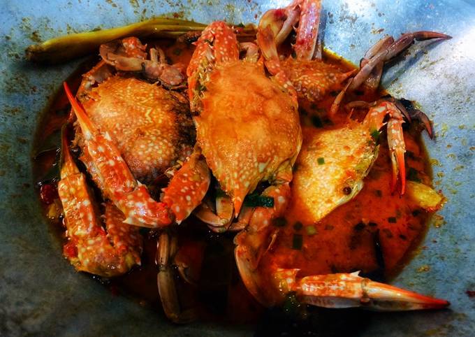 Resep Rajungan bumbu pedas khas tuban oleh Ayu Nur Fadilah - Cookpad