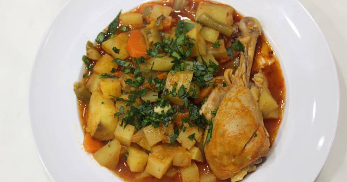 Estofado de pollo Receta de Made In Casa- Cookpad
