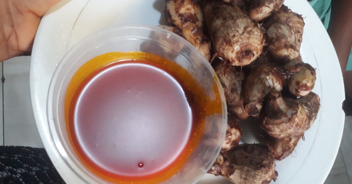 Cocoyam With Red Oil Recipe by Uju - Cookpad