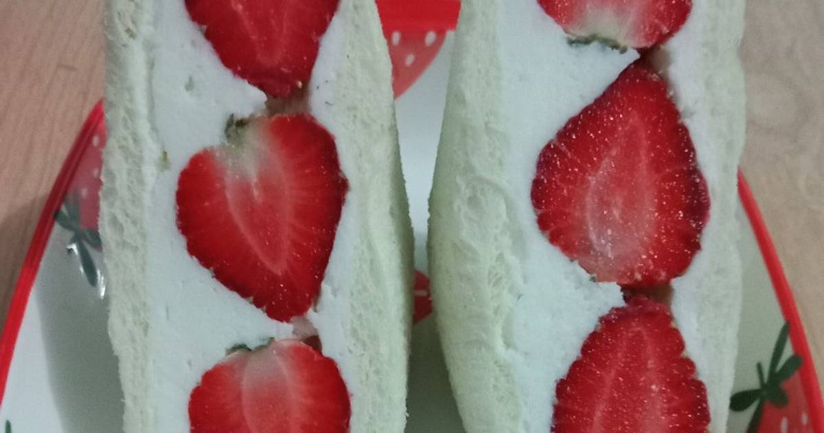Resep Fruit sando sandwish buah ala jepang oleh C'fe Thea - Cookpad
