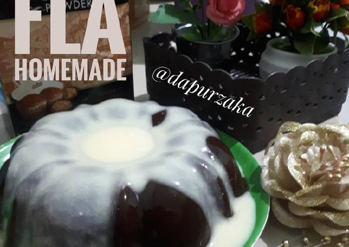 Resep 022》Puding Coklat Fla oleh Wihdah Junaeti - Cookpad