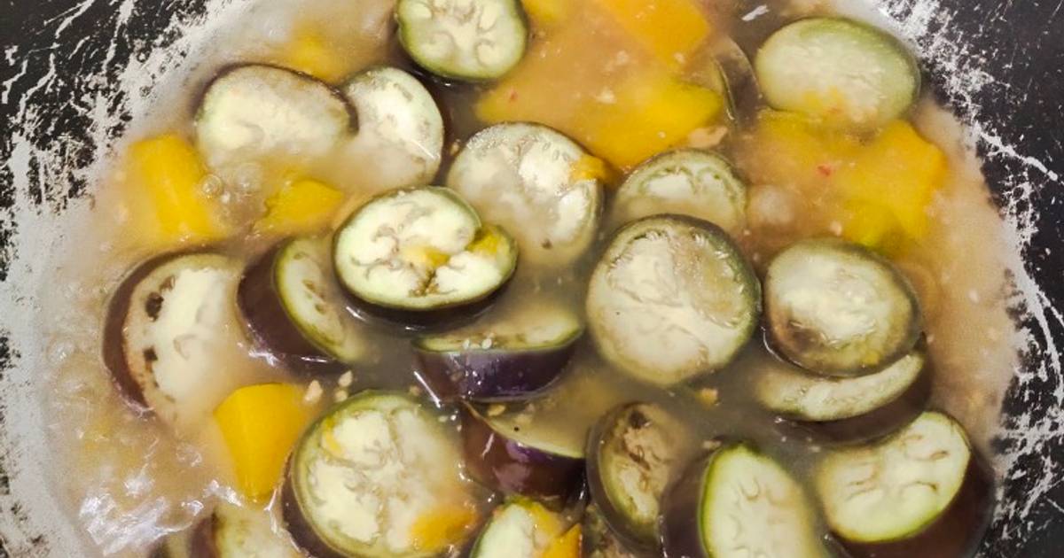 Resep Sayur labu terong (masakan orang tua) oleh Wina - Cookpad