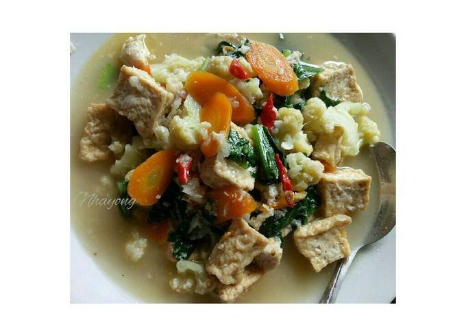 Resep Capcay + Tahu 🌸 oleh Ina Octafiana - Cookpad