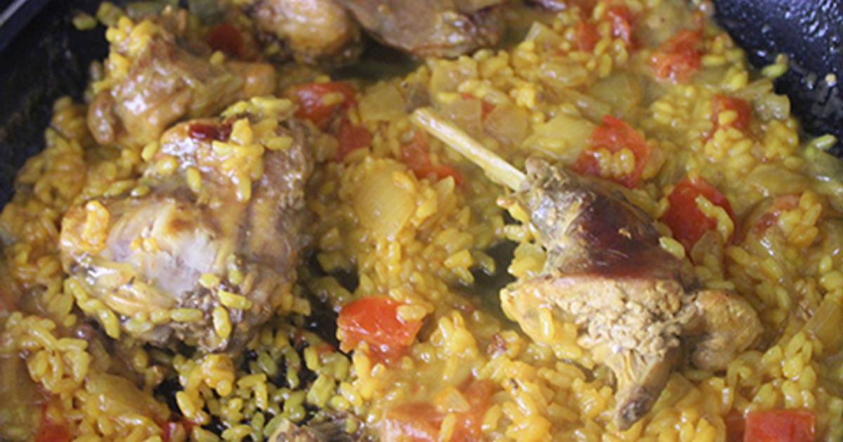 Arroz con conejo Receta de jorbasmar- Cookpad