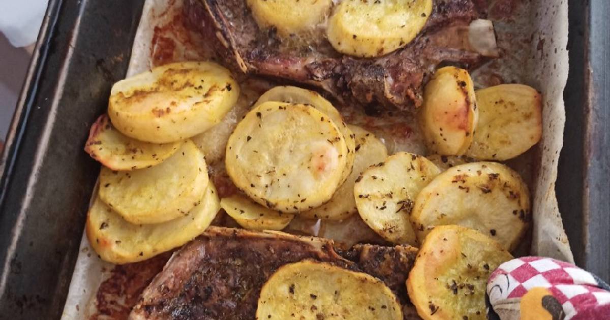 260 εύκολες και νόστιμες σπιτικές συνταγές για μπριζολες στο φουρνο με ...