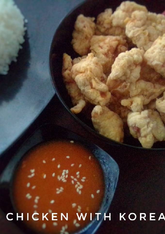Resep Pok Pok Chicken with Korean Sauce oleh Atik (Pawoen Ibuk) - Cookpad