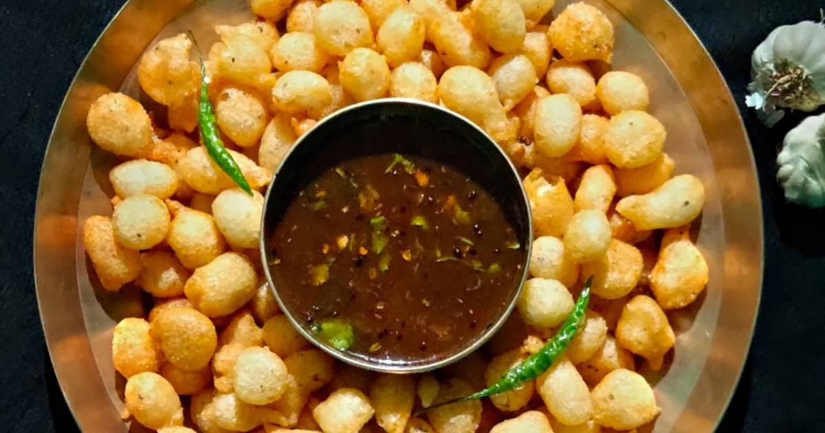 Chaul bara and tetel jhol / Rice vada and tamarind water Recipe by Sona ...