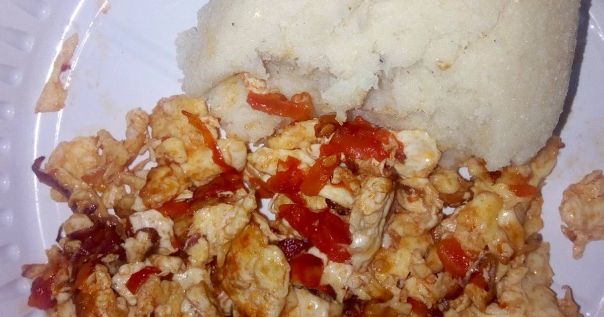 Fried Eggs Recipe by Grace Aholo - Cookpad