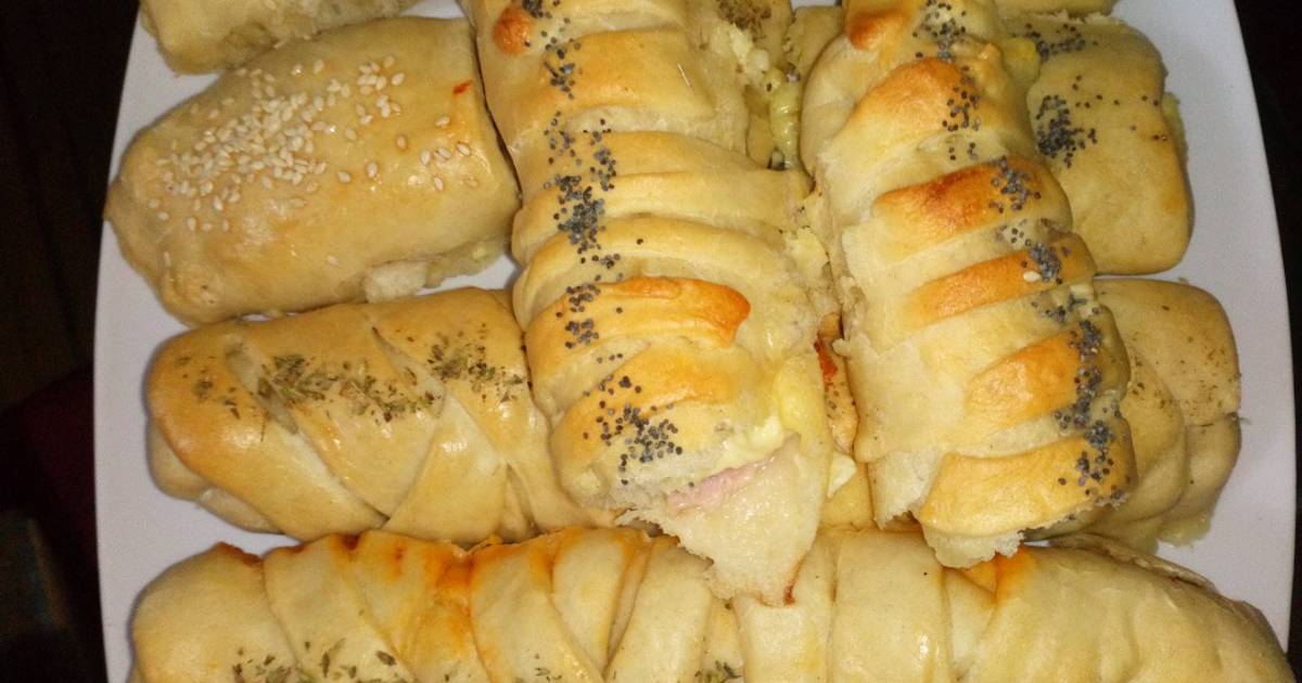 Panes rellenos de jamon y queso - 226 recetas caseras- Cookpad