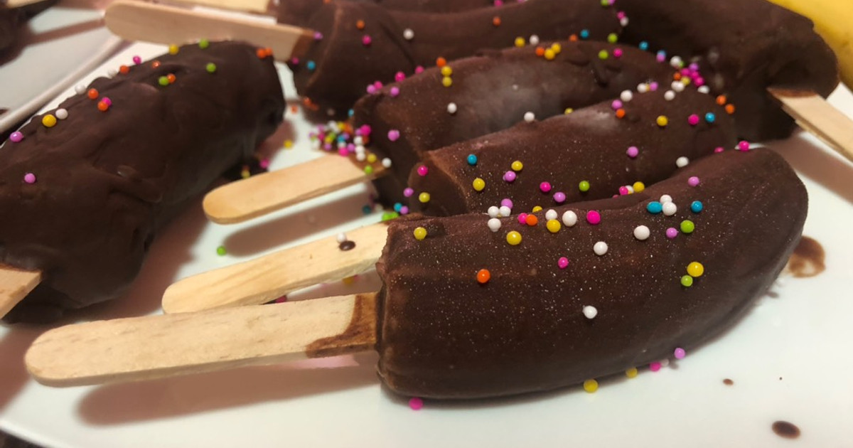 Chocobanano O Guineo Empastado Receta de Juleidy- Cookpad