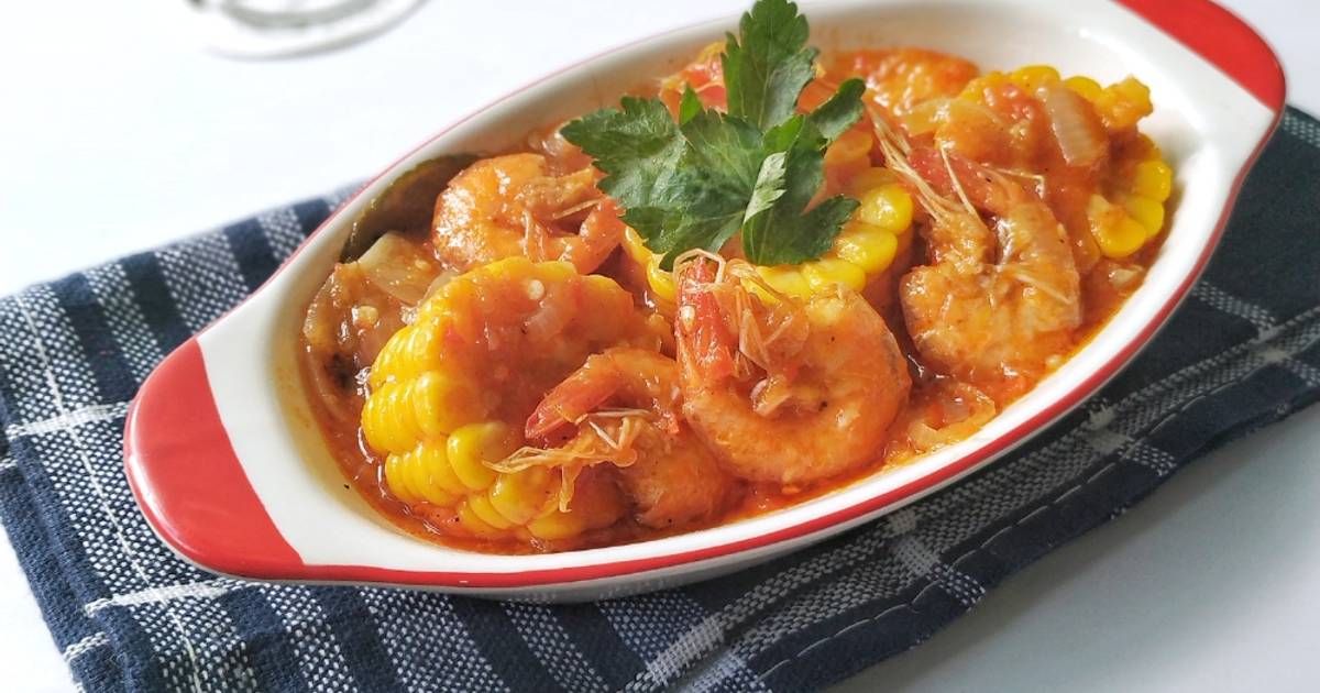 Resep Udang Saos Padang oleh Holly |GV c&c - Cookpad