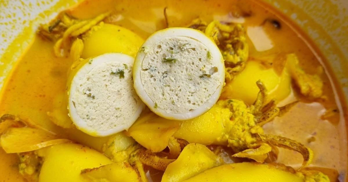 13 resep gulai sotong isi telor enak dan mudah - Cookpad