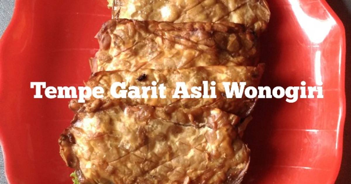Resep Tempe Garit Asli Wonogiri oleh Liez_Tya - Cookpad