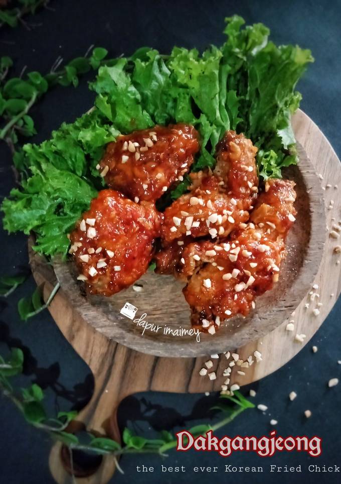 Resep Dakgangjeong Enak dan Mudah, the best ever Korean Fried Chicken oleh imaimey_ - Cookpad