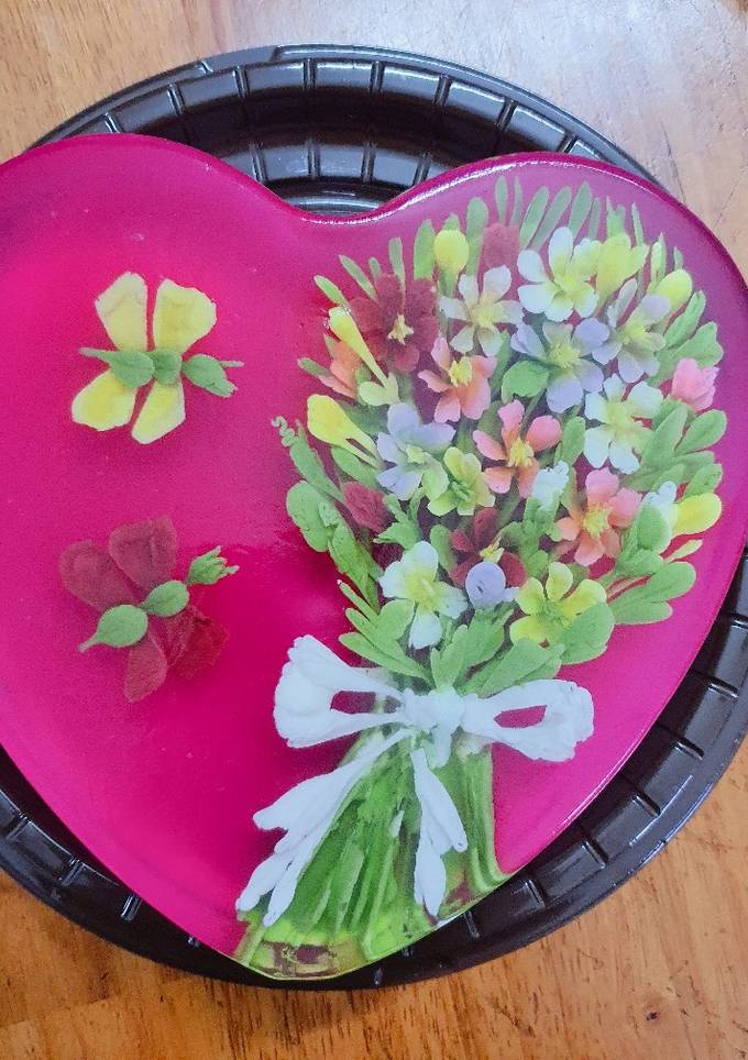 Cách Làm Món Thạch rau câu 3D của Quỳnh Bio - Cookpad