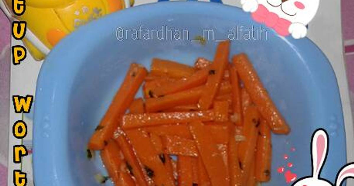 Resep Setup wortel (finger snack) oleh Nani Bunda Rafardhan - Cookpad