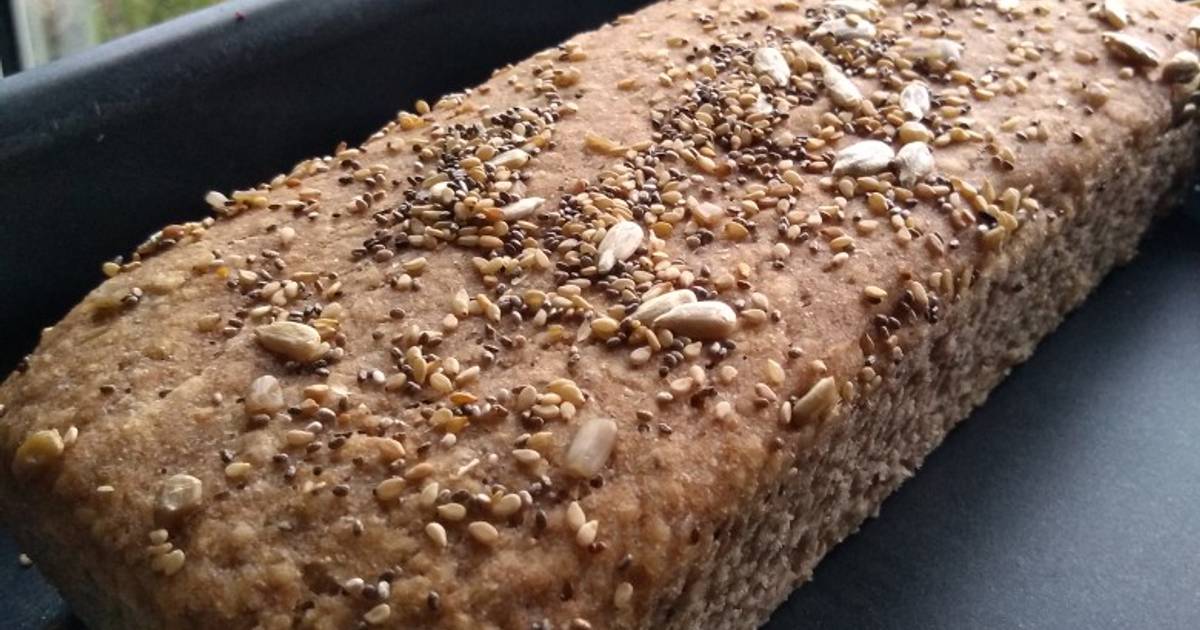 Pan %100 integral Receta de bl0odyenigma- Cookpad