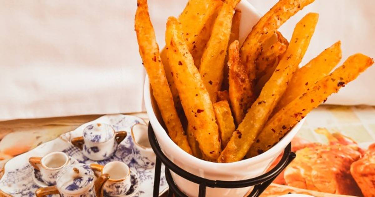 Spice Fries Recipe by Nazia Qureshi - Cookpad