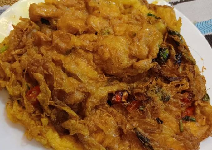 Resipi Telur Dadar Crispy Ala Thai oleh mamy_kitchen89 - Cookpad