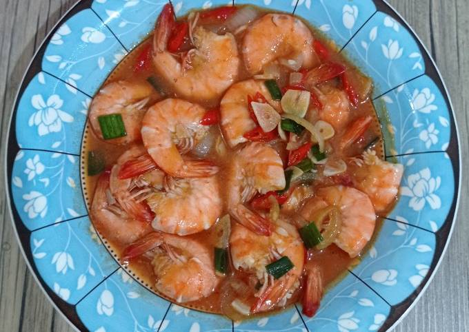 Resep Udang saos padang ala rumahan oleh Yuliyana Alwie - Cookpad