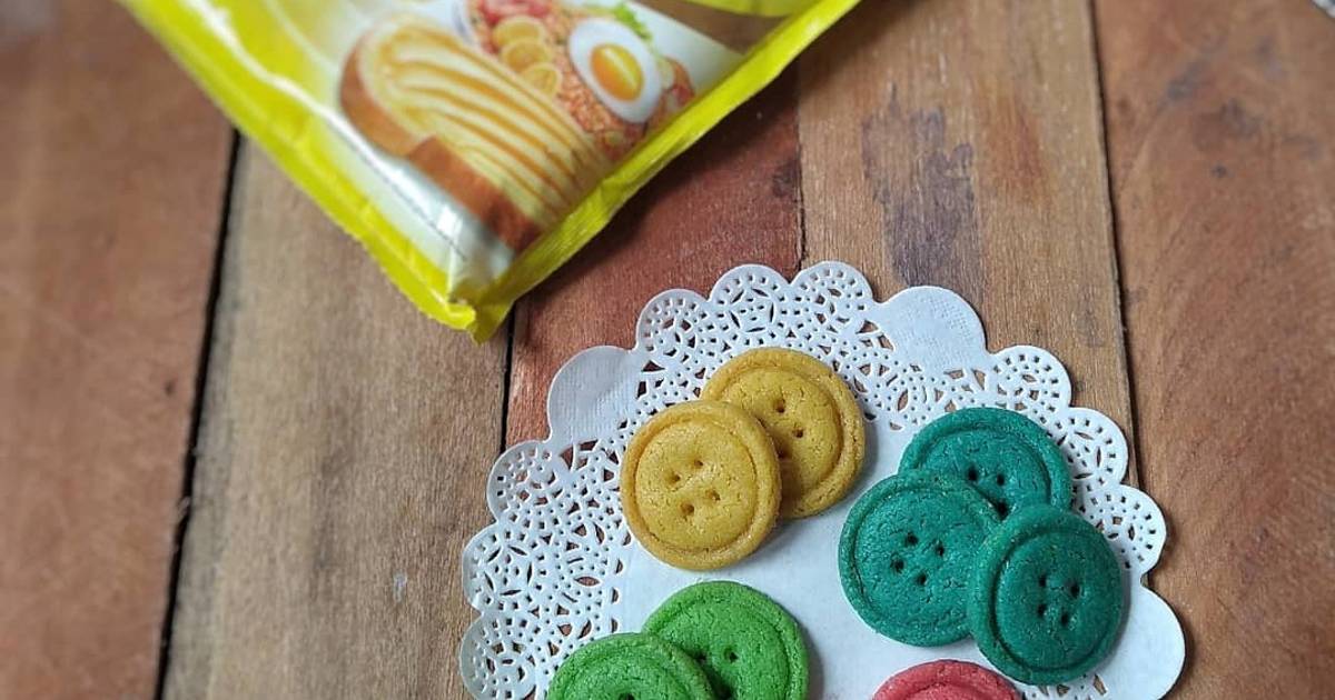 31 resep kue kancing oven enak dan mudah - Cookpad
